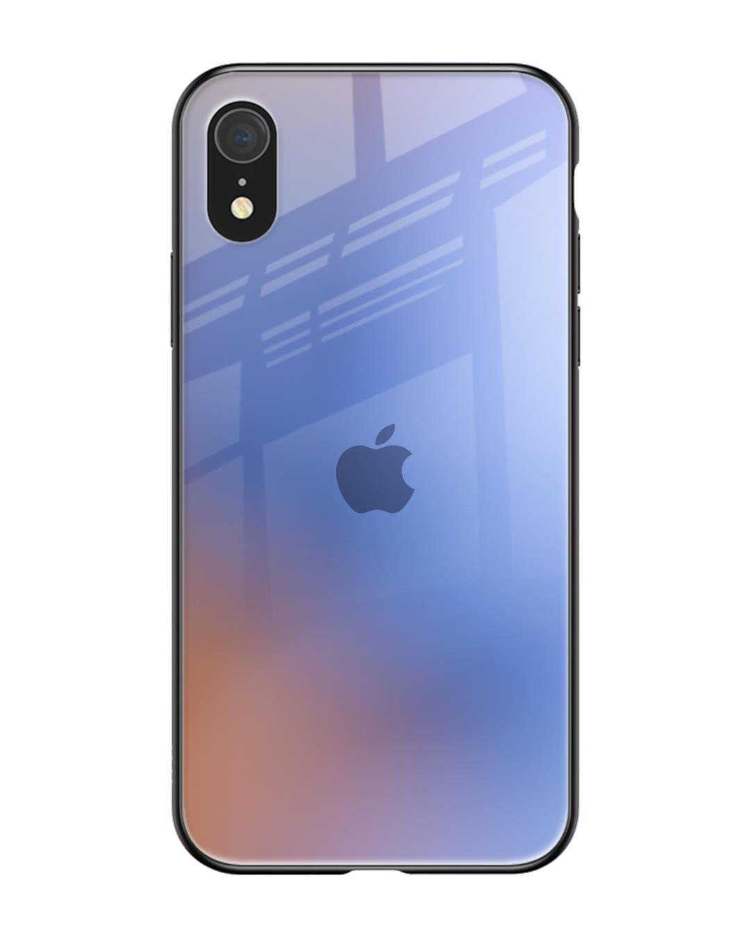 Buy Blue Aura Premium Glass Case for Apple iPhone XR (Shock Proof ...