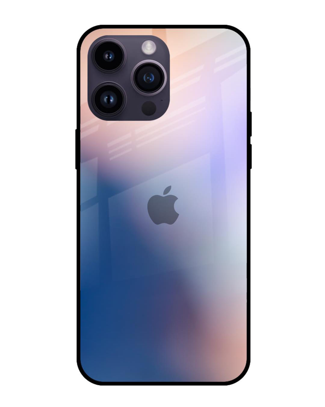 Buy Blue Mauve Gradient Premium Glass Case for Apple iPhone 14 Pro Max ...
