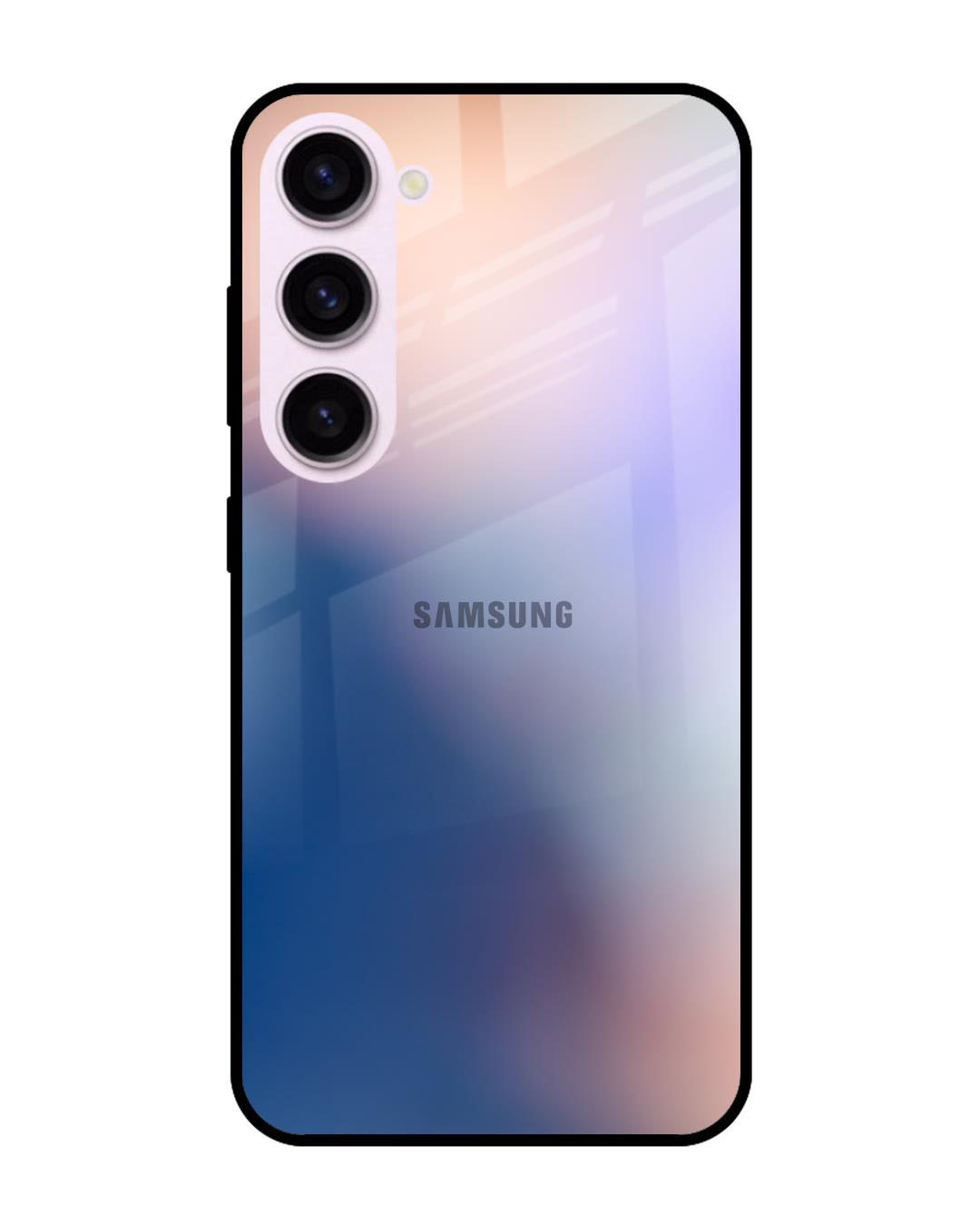 Buy Blue Mauve Gradient Premium Glass Case for Samsung Galaxy S23 5G ...