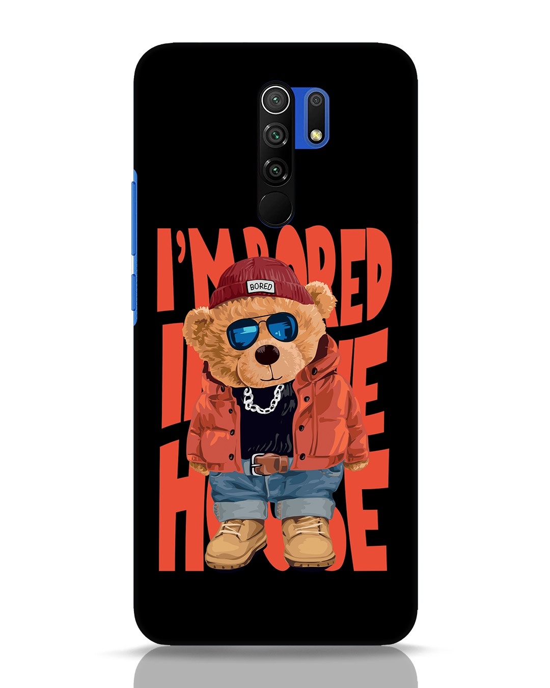 Buy Bored Teddy Designer Hard Cover for Xiaomi Poco M2 Reloaded Online ...