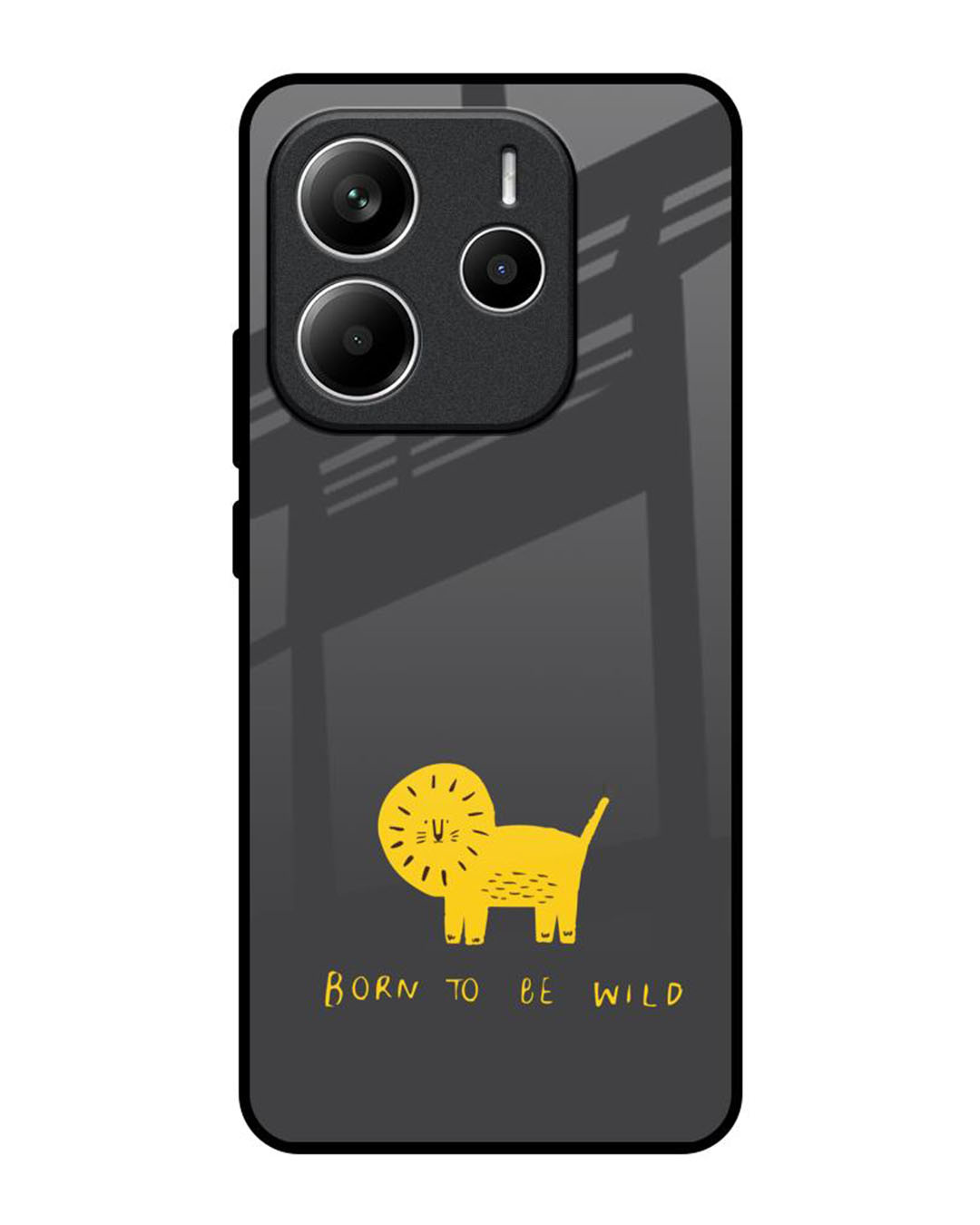 Buy Born To Be Wild Premium Glass Cover for Redmi Note 14 5G Online in ...