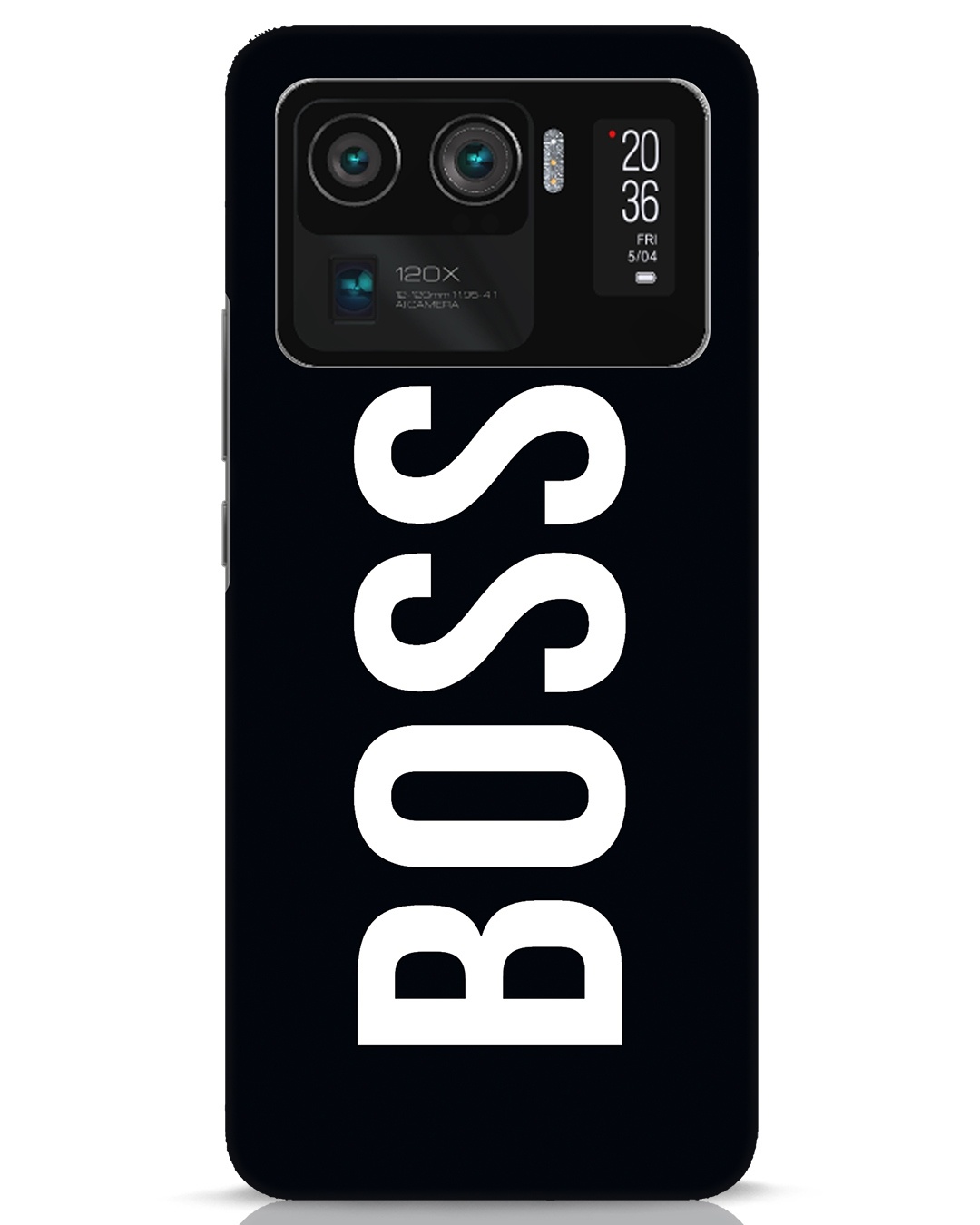 Buy Boss Black Xiaomi Mi 11 Ultra Mobile Covers Online in India at Bewakoof