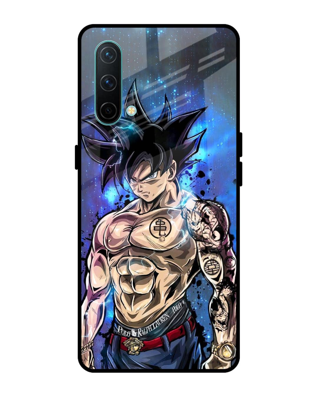 Buy Branded Anime Premium Glass Case for OnePlus Nord CE 5G (Shock ...
