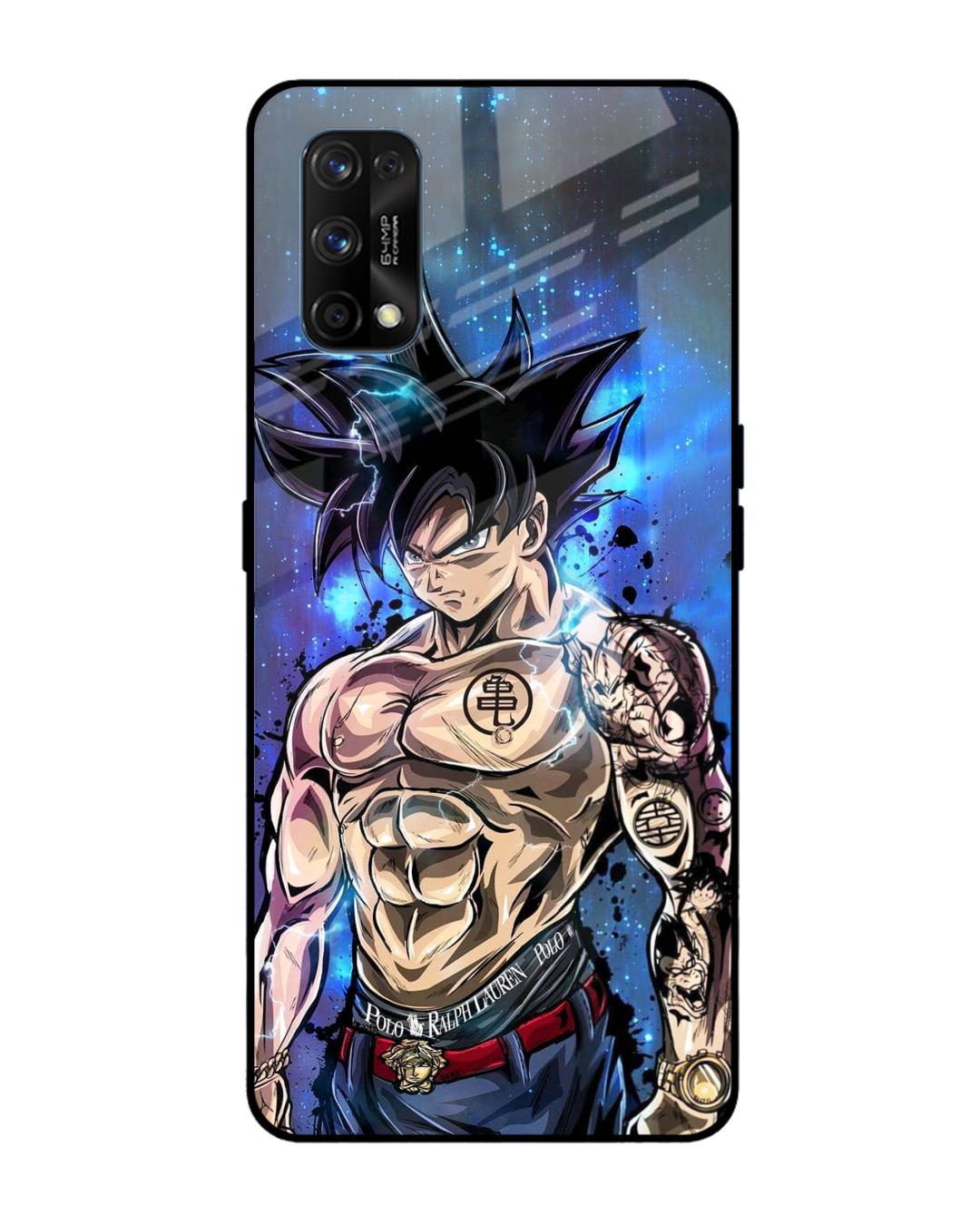 Buy Branded Anime Premium Glass Case for Realme 7 pro (Shock Proof ...