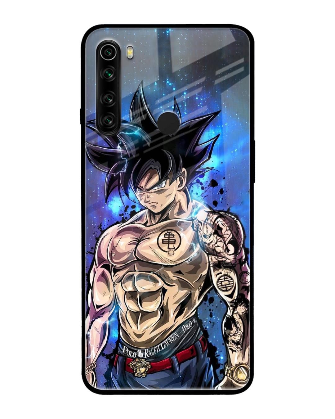 Buy Branded Anime Premium Glass Case for Redmi Note 8 (Shock Proof ...