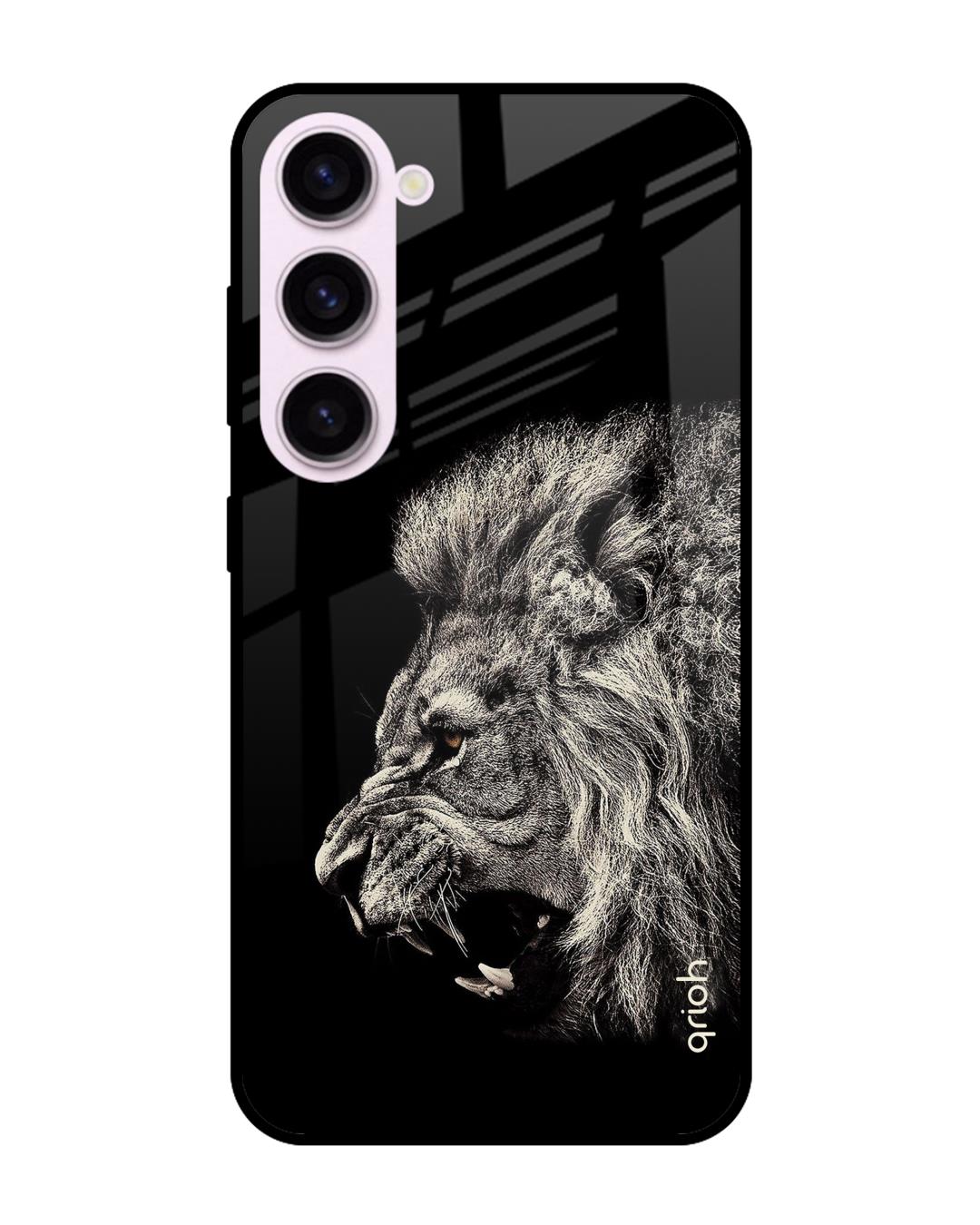 Buy Brave Lion Premium Glass case for Samsung Galaxy S23 5G (Shock ...