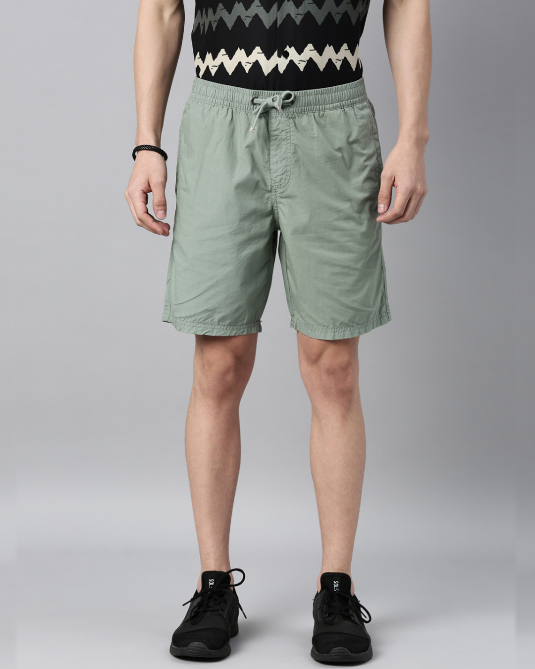Buy Breakbounce Men Solid Casual Shorts Online at Bewakoof