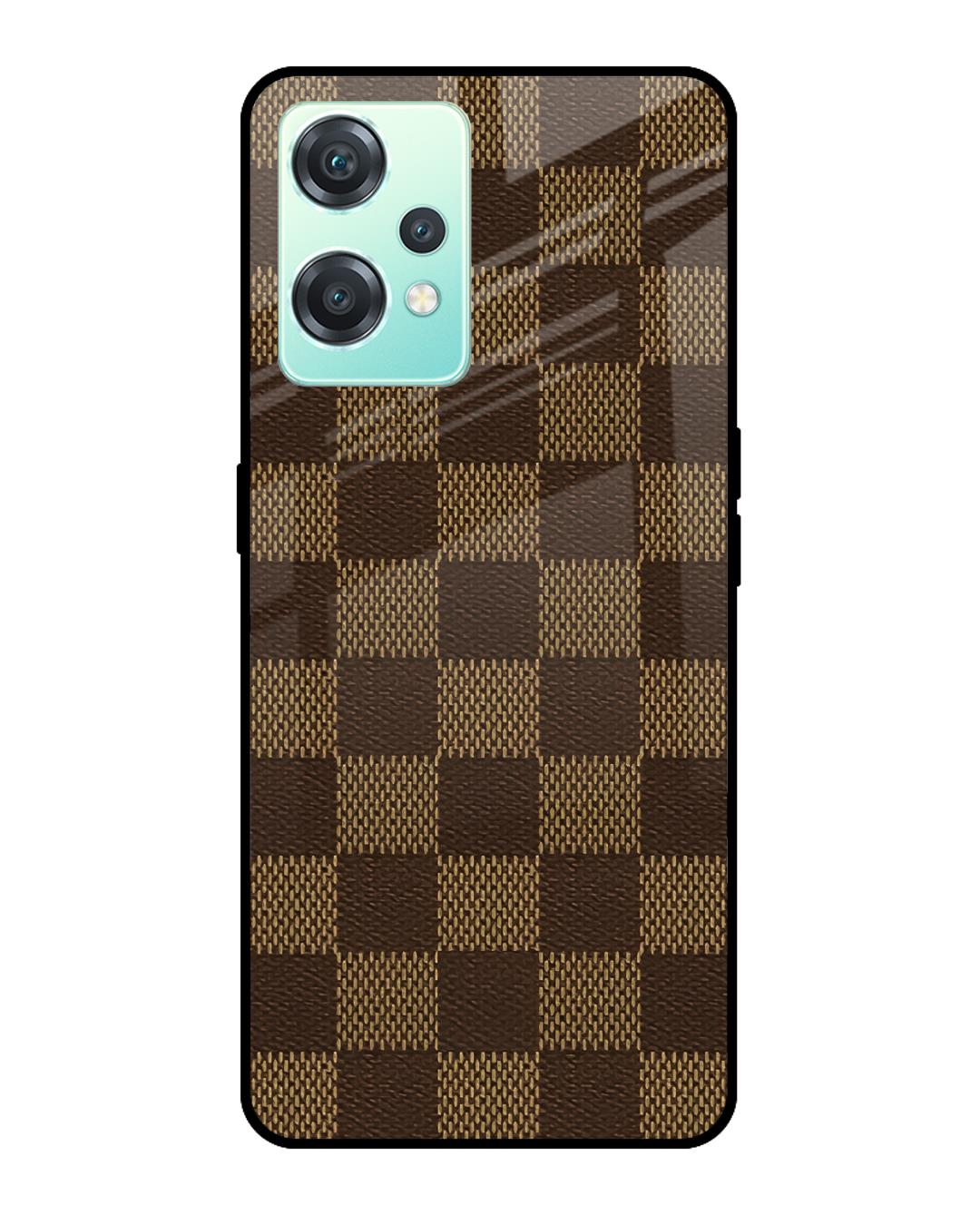 Buy Brown Block Premium Glass Case for OnePlus Nord CE 2 Lite 5G (Shock ...