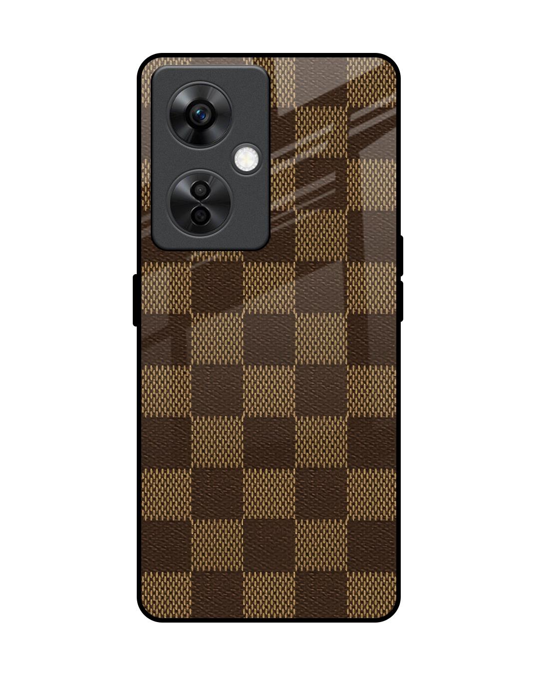 Buy Brown Block Premium Glass Case for OnePlus Nord CE 3 Lite 5G (Shock ...