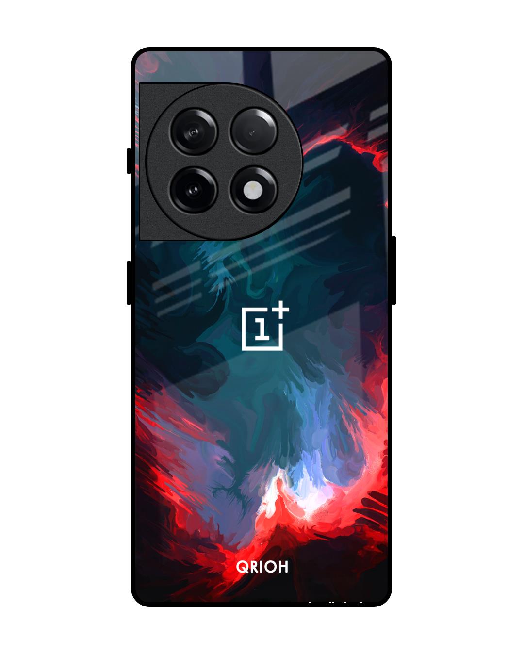 Buy Brush Art Premium Glass Case For OnePlus 11R 5G (Shock Proof ...