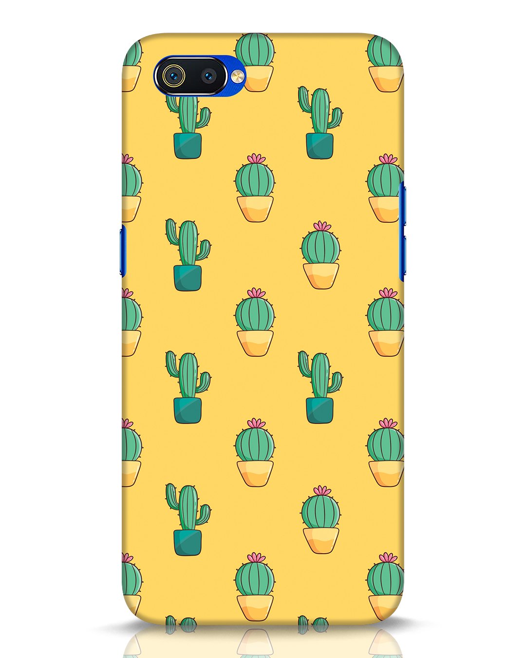 Buy Cactus Pattern Realme C2 Mobile Cover Online in India at Bewakoof