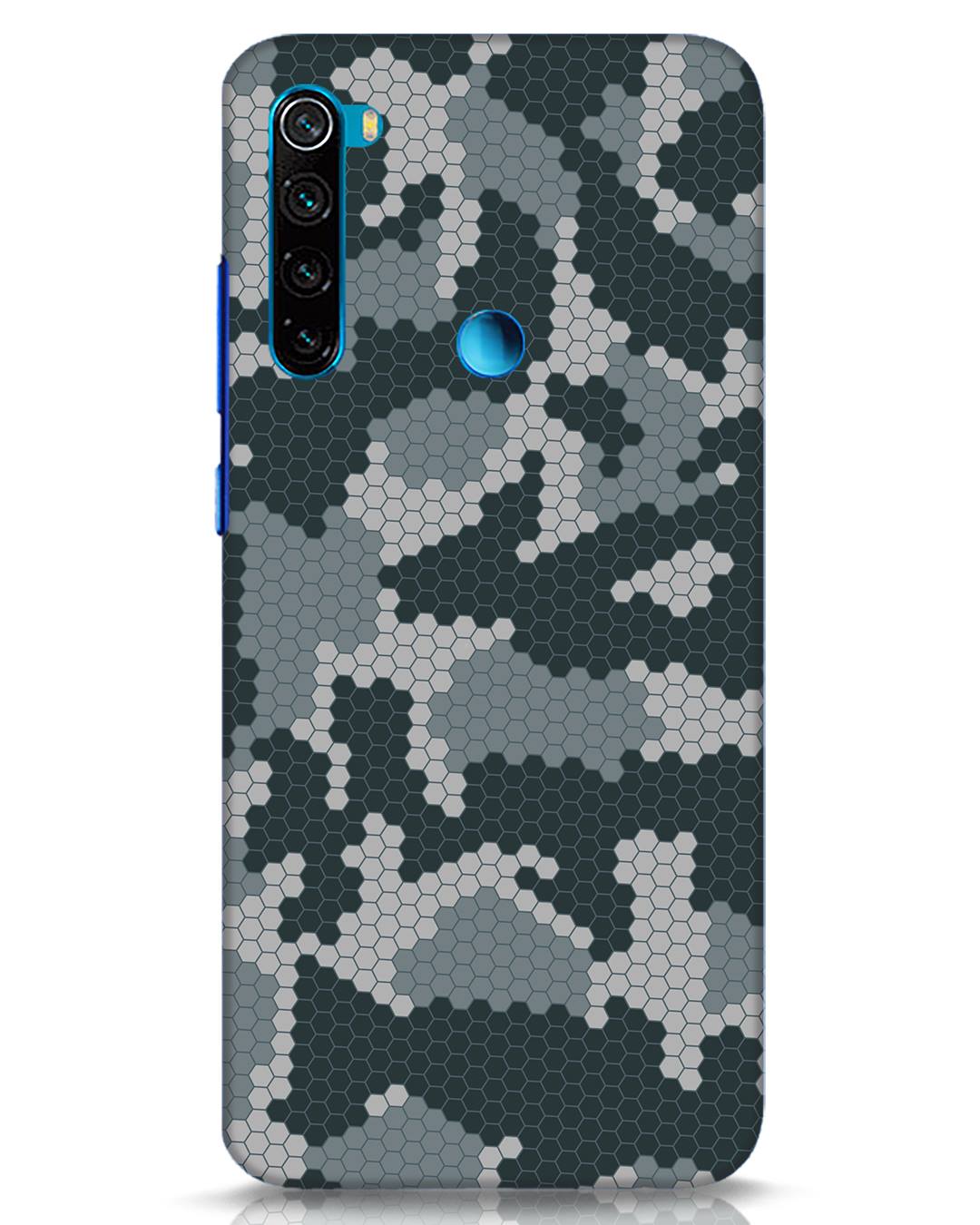 Buy Camo Honey Comb Xiaomi Redmi Note 8 Mobile Cover Online in India at ...