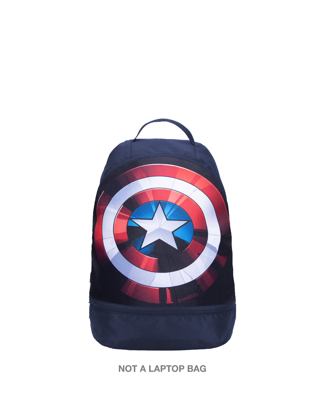 Buy Captain Shield Realistic Printed Mini Small Backpacks (AVL) Navy ...