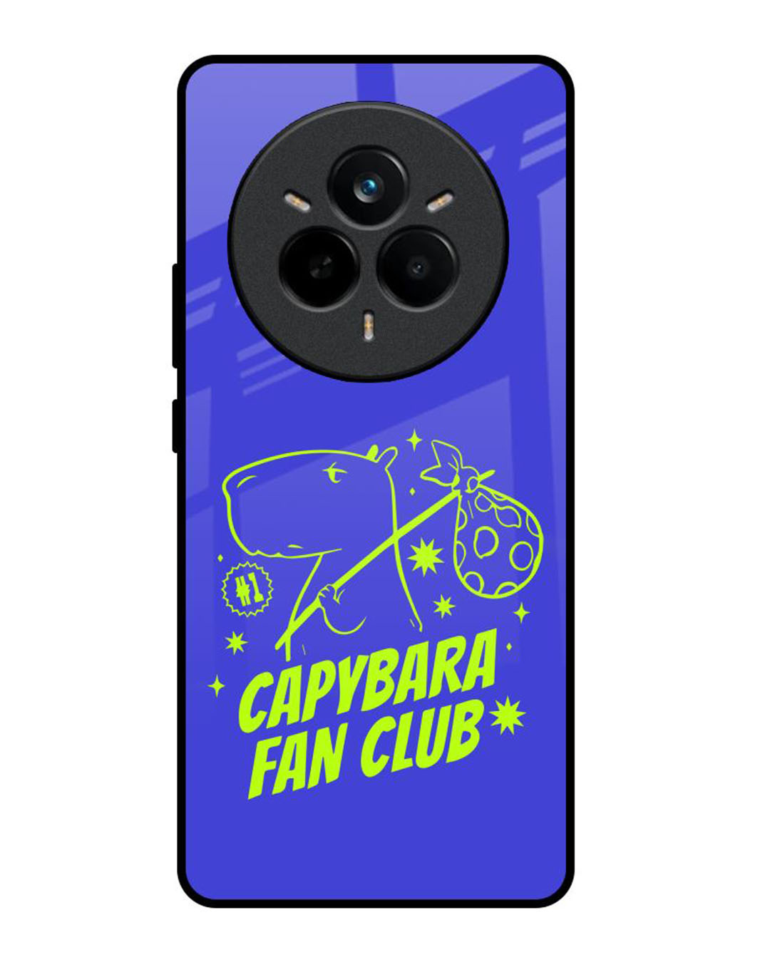 Buy Capybara Fan Club Premium Glass Cover for Realme 14 Pro Plus 5G ...