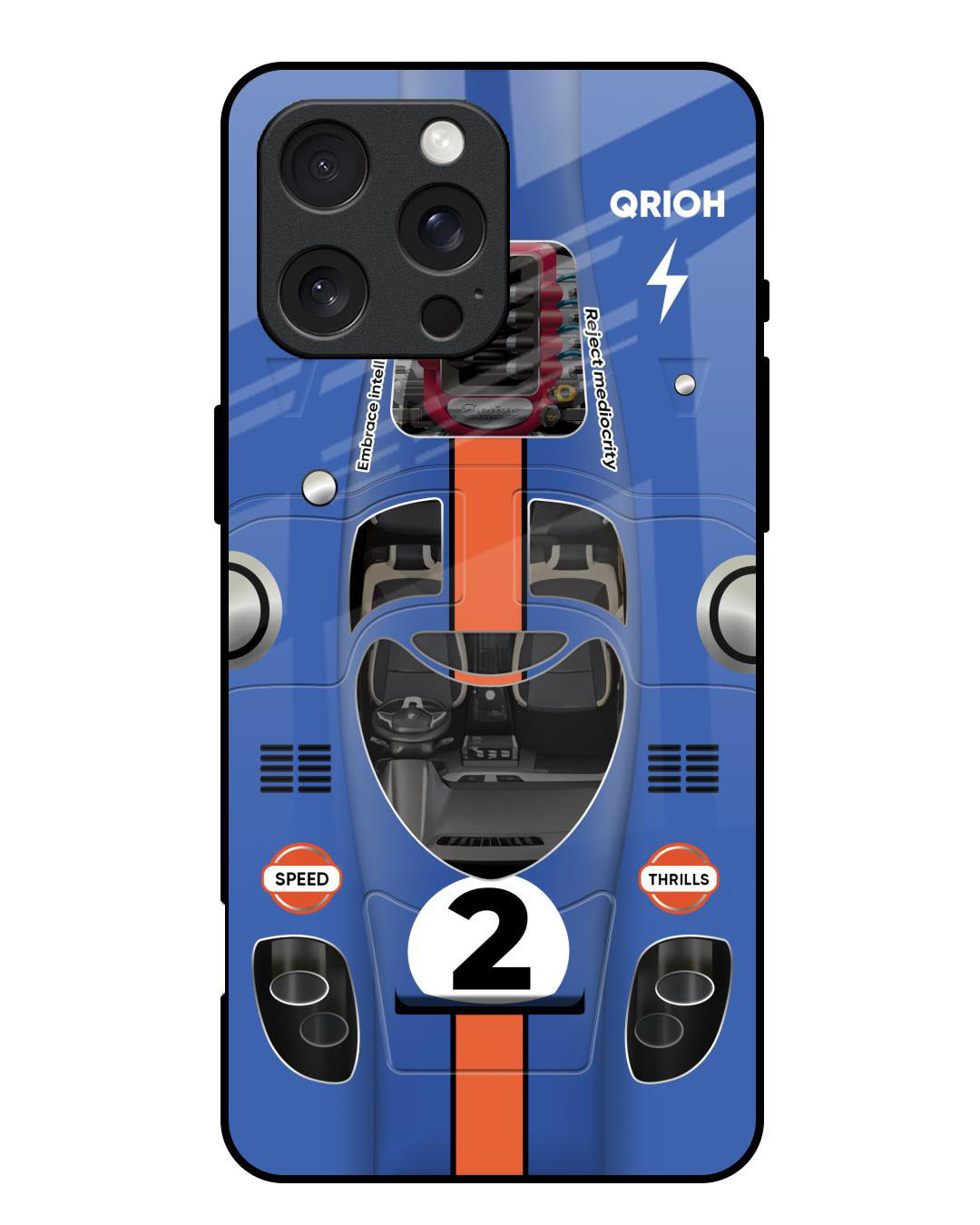 Buy Car Adiction Premium Glass Cover for Apple iPhone 16 Pro Max (Shock ...