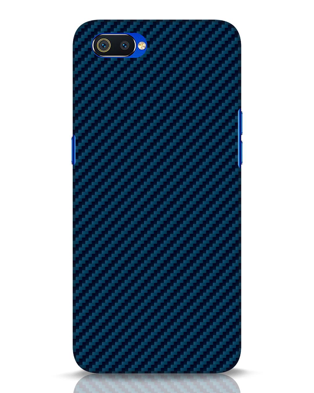 Buy Carbon Fiber Realme C2 Mobile Cover Online in India at Bewakoof