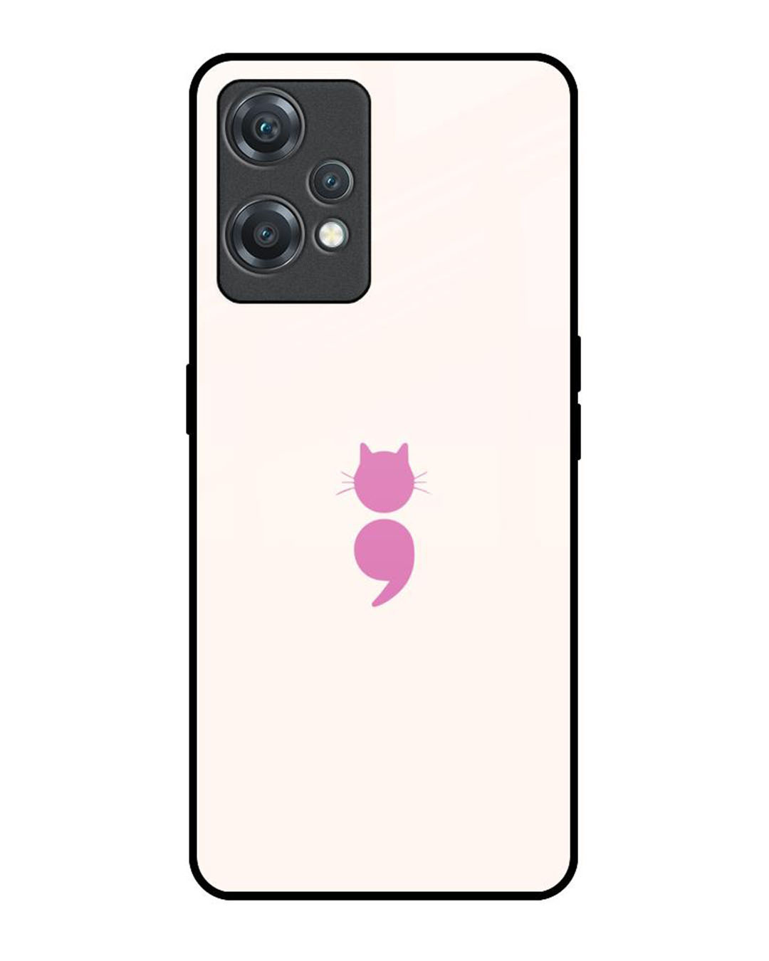 Buy Cat Colon Premium Glass Cover for OnePlus Nord CE 2 Lite 5G Online ...