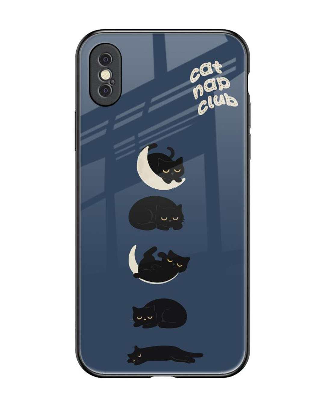Buy Cat Nap Club Premium Glass Cover for Apple iPhone XS Online in ...