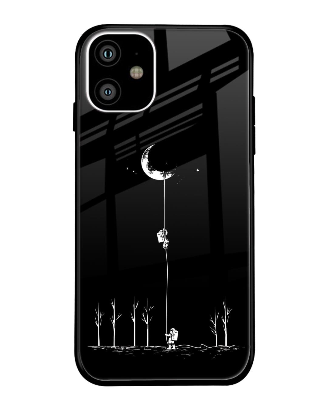 Buy Catch the Moon Premium Glass Case for Apple iPhone 11 (Shock Proof ...