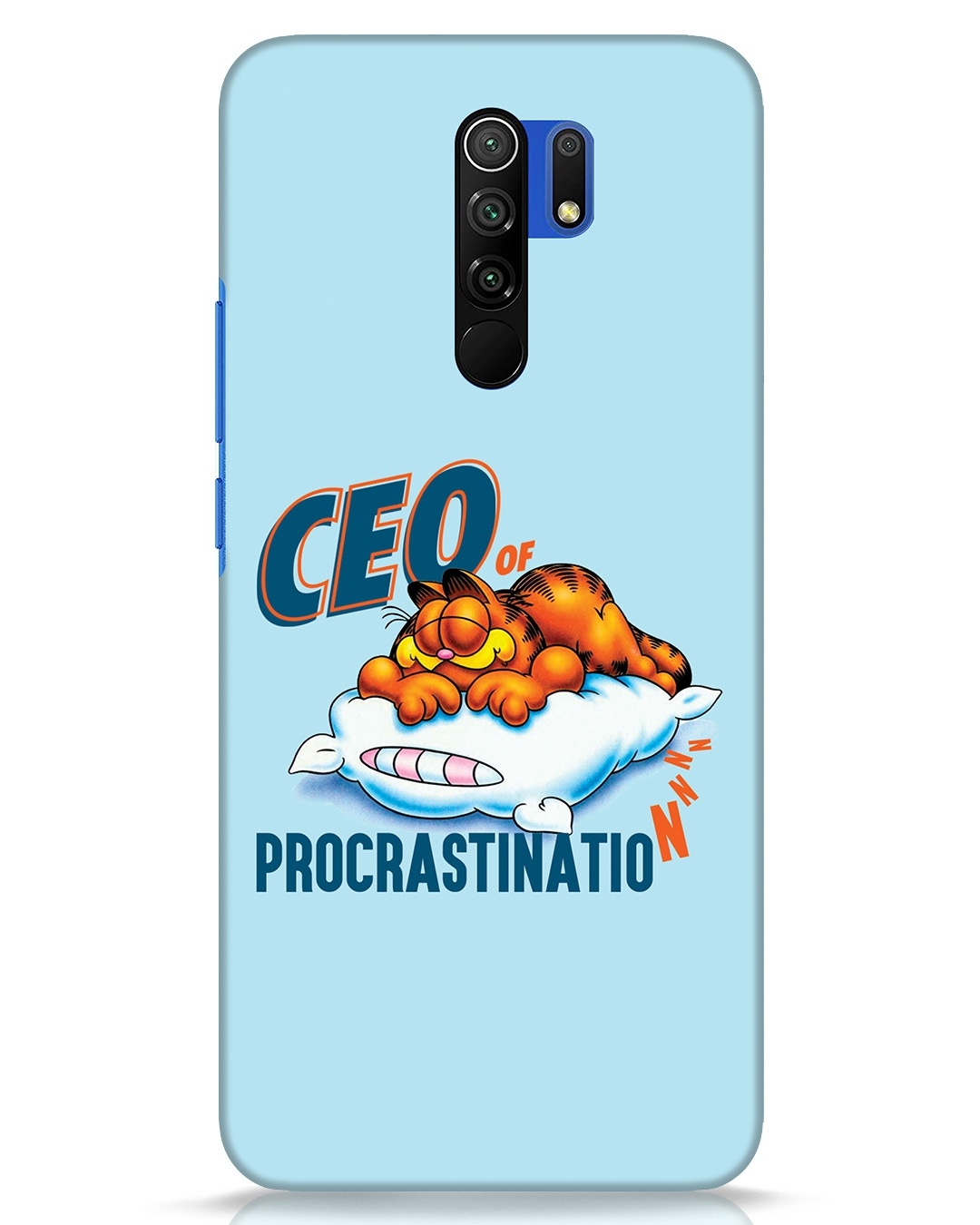 Buy CEO Of Procrastination Designer Hard Cover for Xiaomi Poco M2 ...