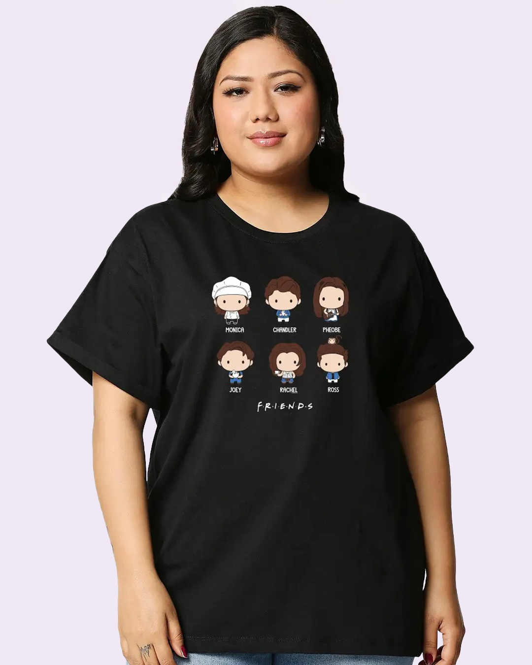 Buy Chibi Friends Boyfriend T- Shirt Online at Bewakoof