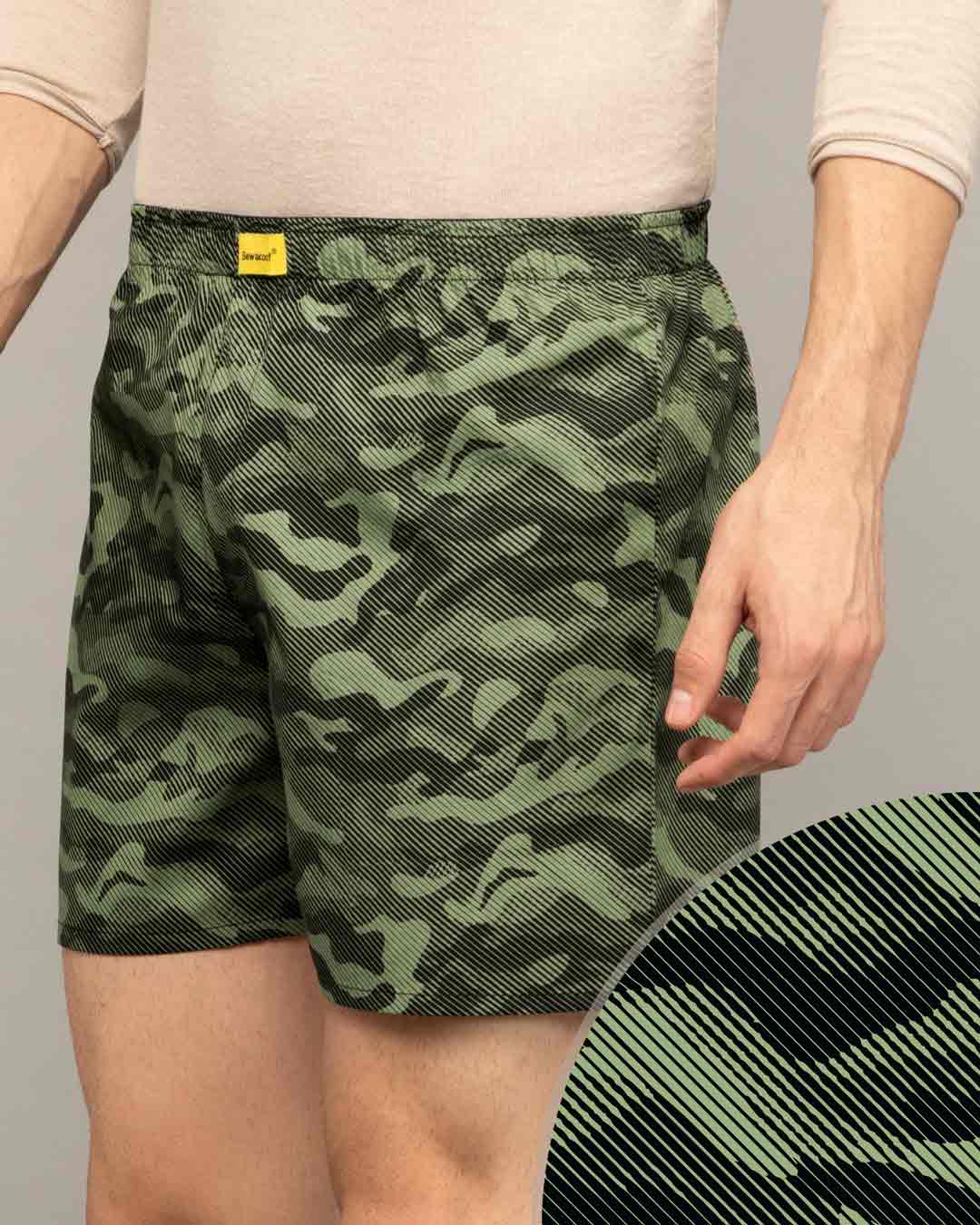 Buy Classic Camo Printed Boxer For Men Online India @ Bewakoof.com