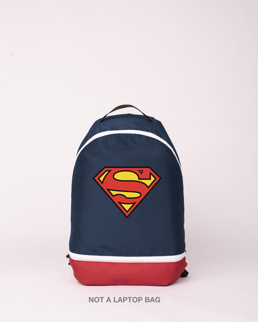 Buy Classic Superman Logo Printed Small Backpack (SML) Online in India ...
