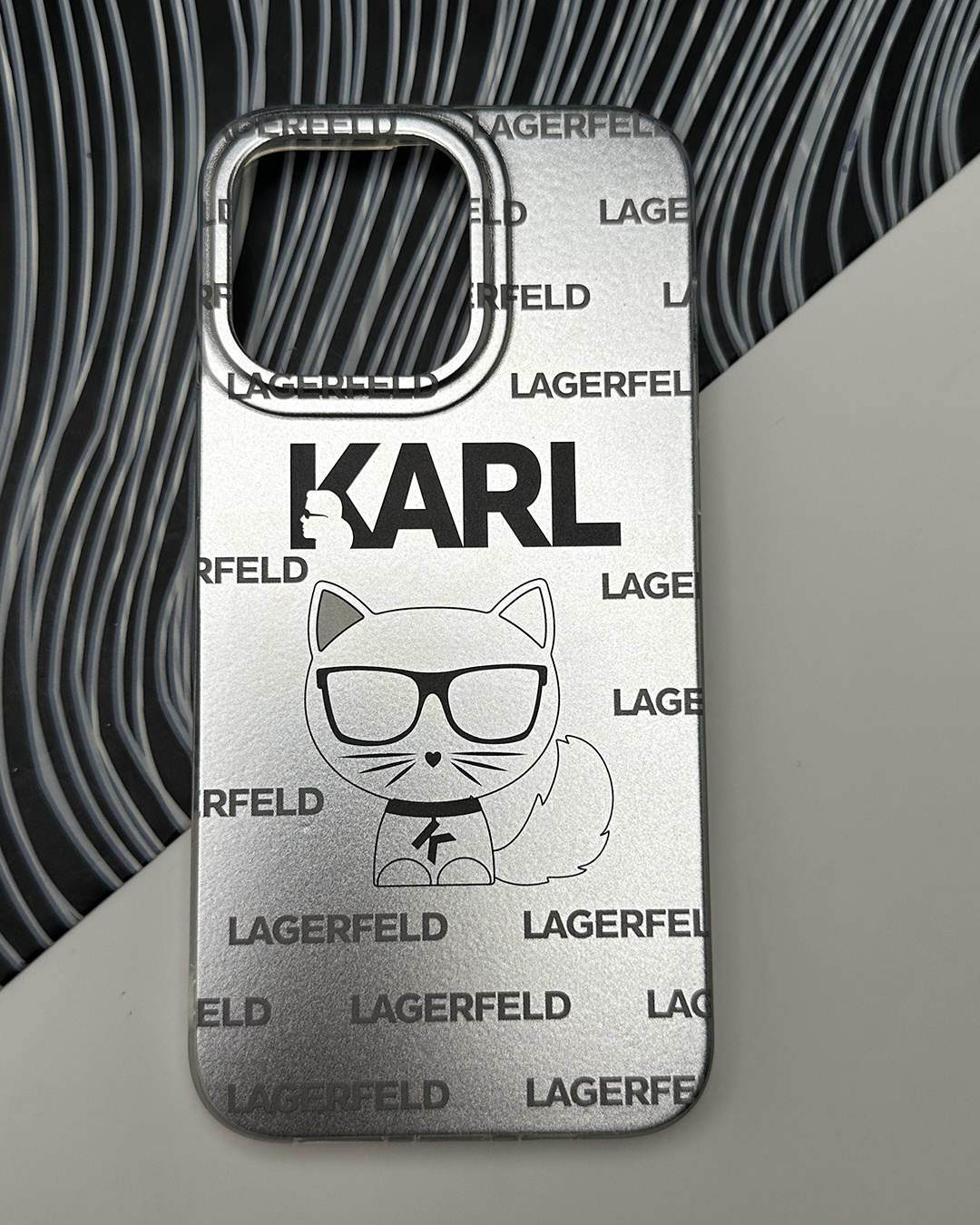 Buy Classy KARL Cat Laser Matte Case For Apple iPhone 14 Pro Max Online ...
