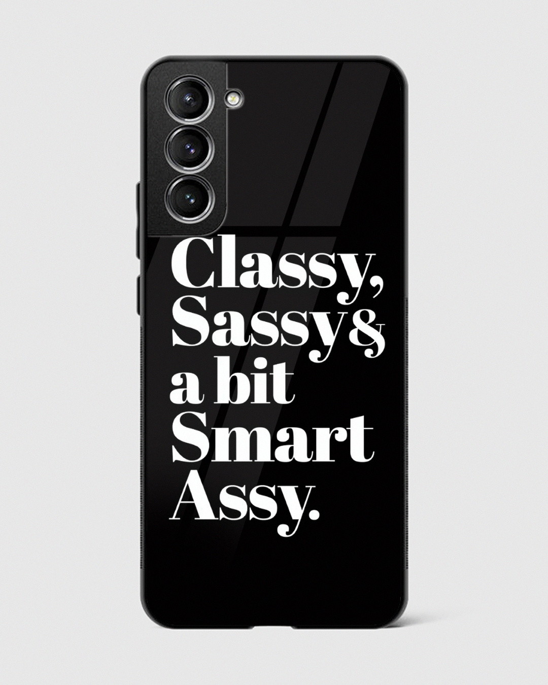 Buy Classy Sassy Premium Glass Case for Samsung Galaxy S21 FE 5G Online ...