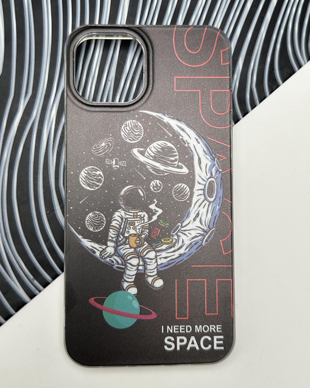 Buy Classy Space Black Laser Matte Case For Apple iPhone 12 Pro Online ...