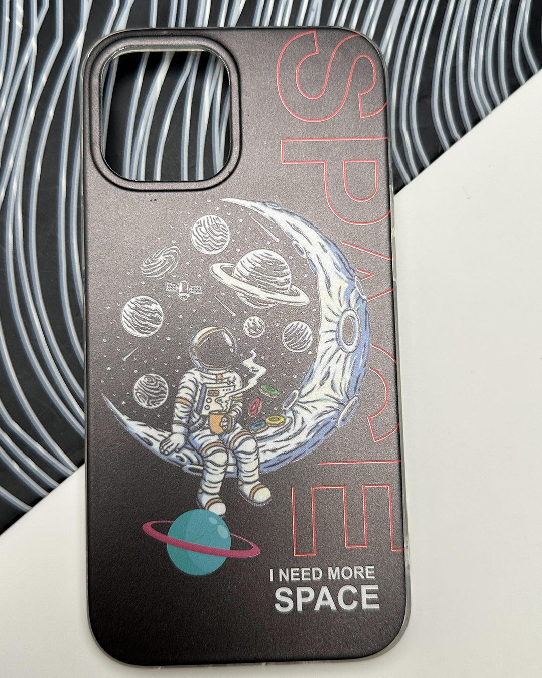 Buy Classy Space Black Laser Matte Case For Apple iPhone 12 Pro Max ...