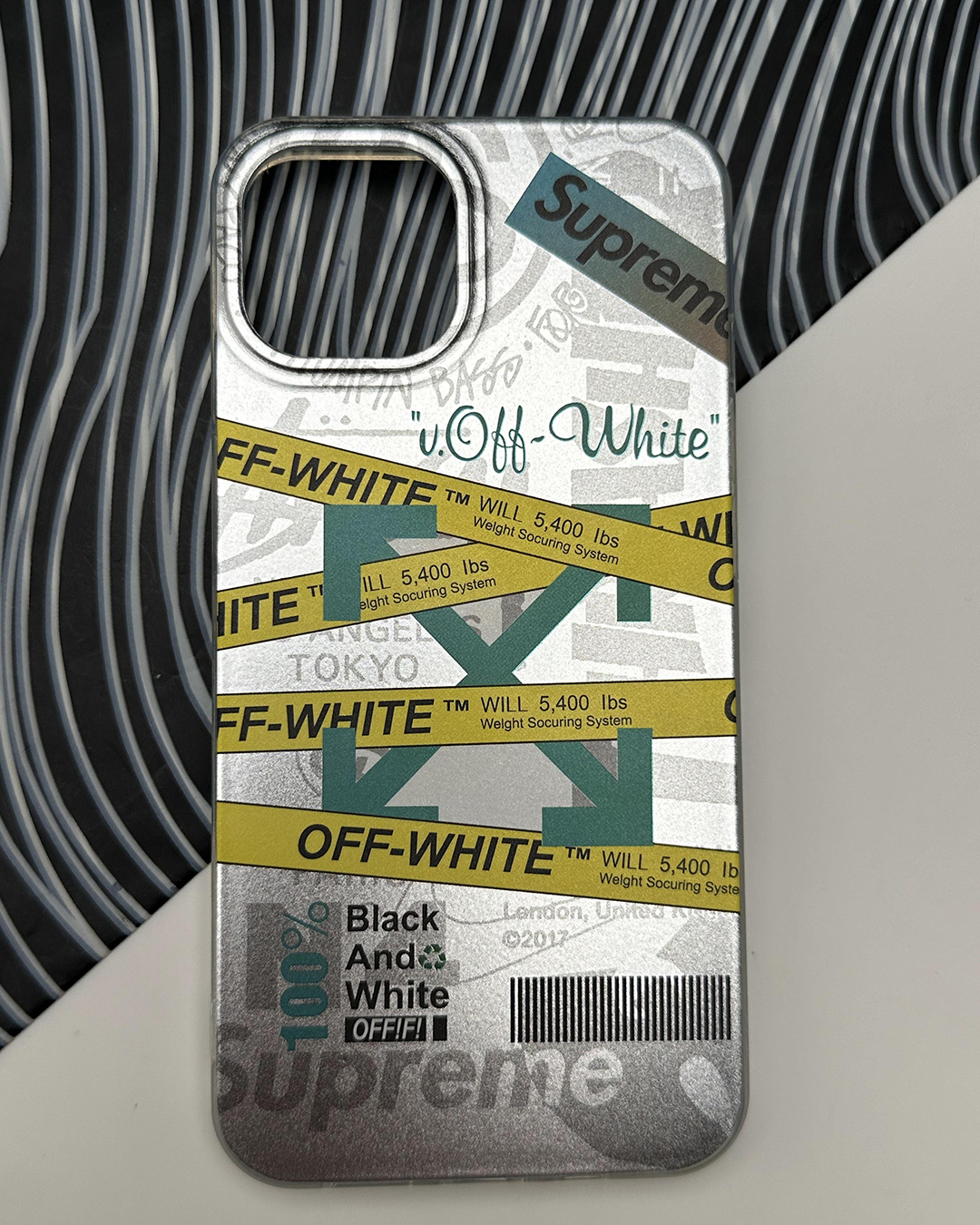 Buy Classy Supreme Off White Laser Matte Case For Apple iPhone 12 Pro ...