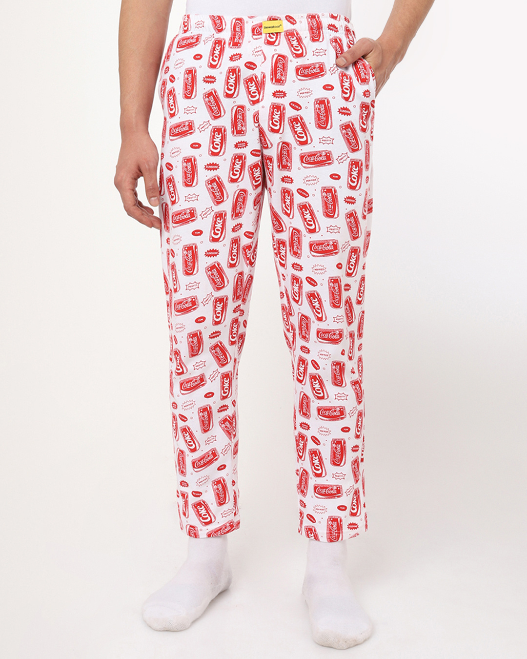 Buy Coca Cola AOP Pyjamas Online in India at Bewakoof