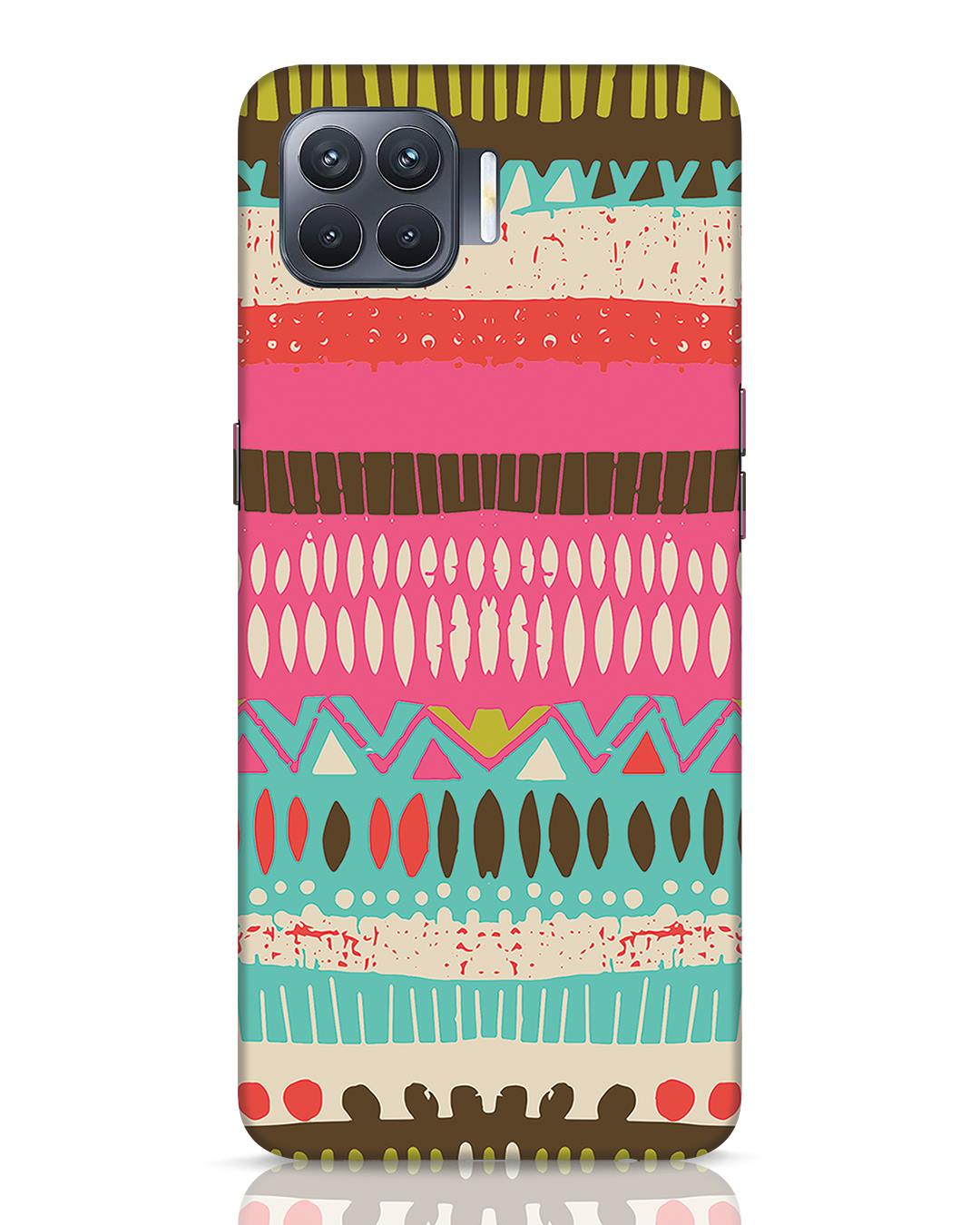 Buy Color Pile Oppo F17 Pro Mobile Cover Online in India at Bewakoof