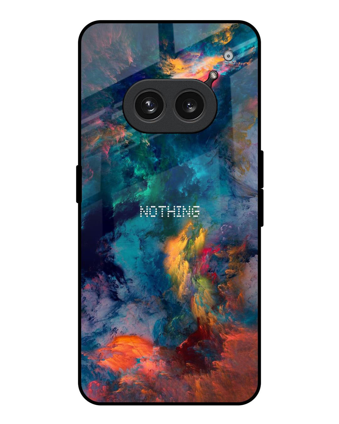 Buy Colored Storm Premium Glass Case for Nothing Phone (2a) 5G(Shock ...