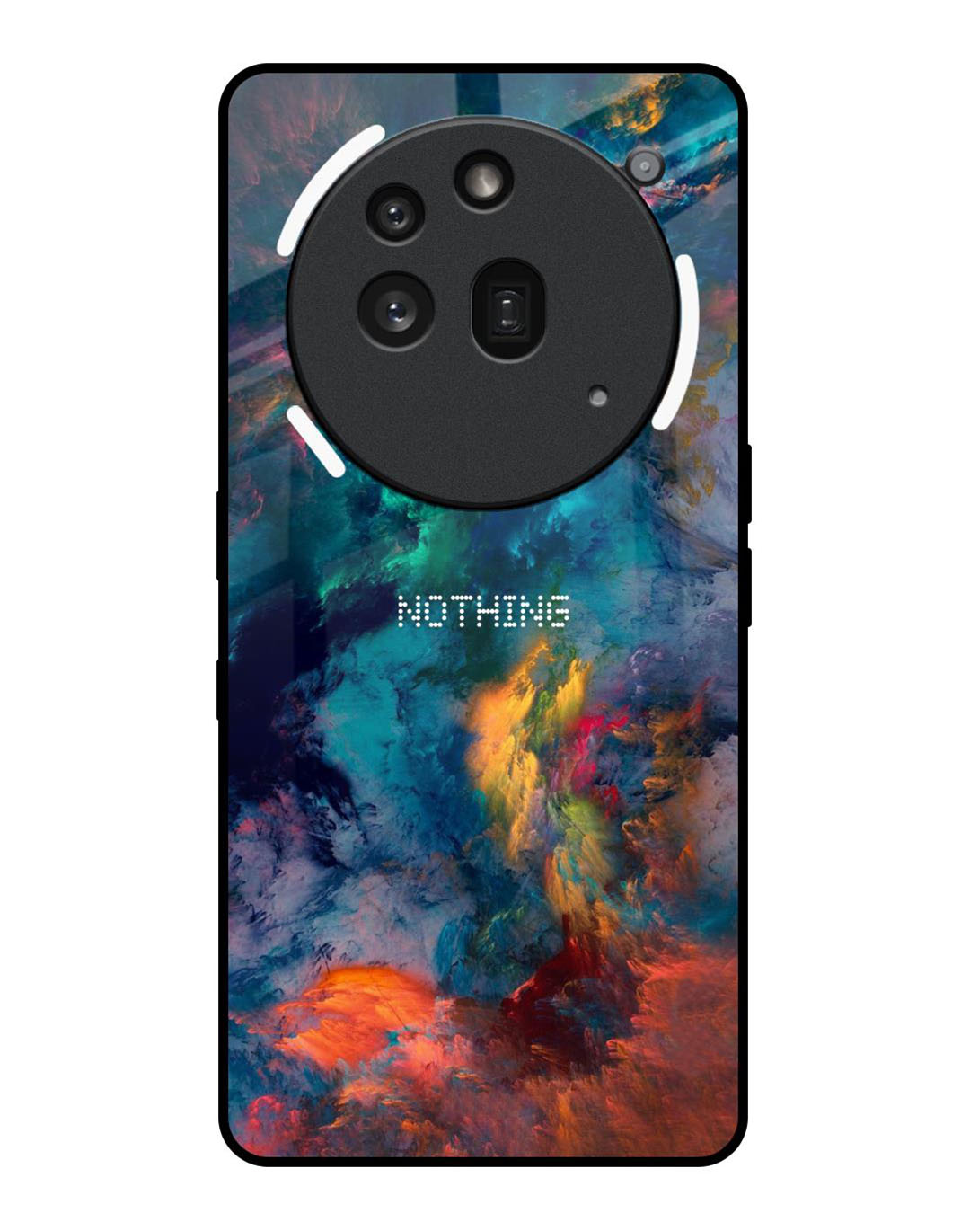 Buy Colored Storm Premium Glass Cover for Nothing Phone (3a) Pro(Shock ...