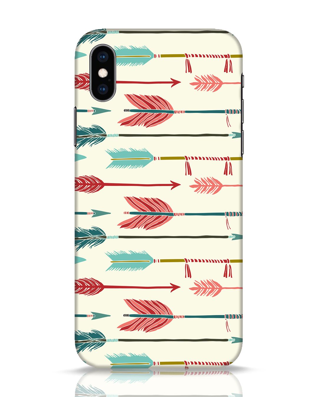 Buy Colorful Arrows iPhone XS Mobile Cover for Unisex Online at Bewakoof