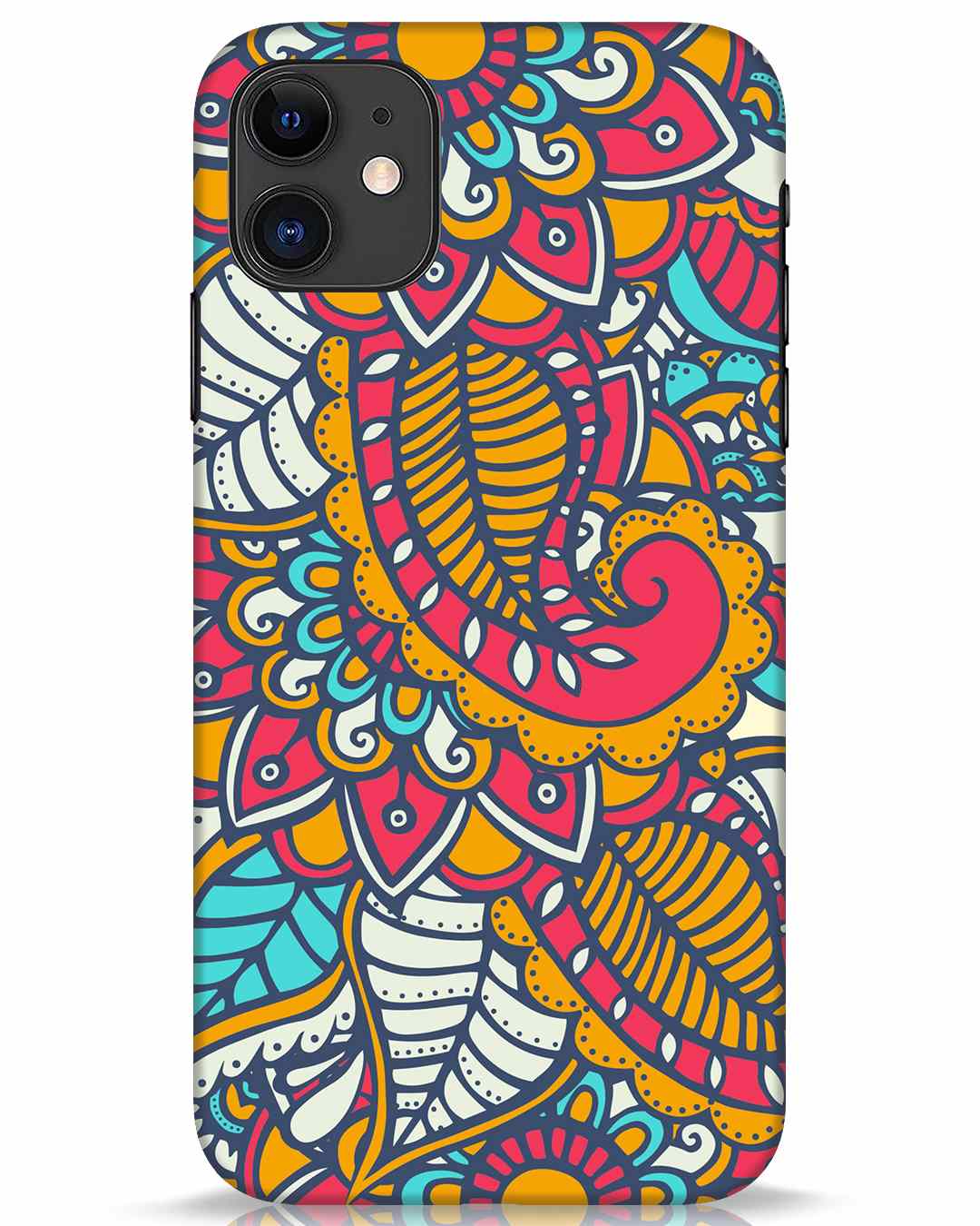Buy Colorful Floral Pattern iPhone 11 Mobile Cover Online in India at ...