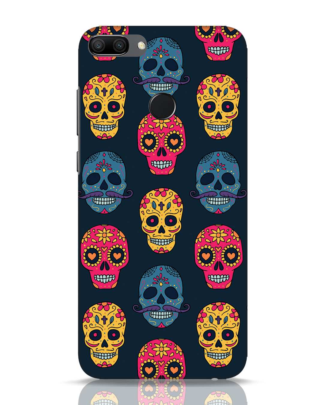 Buy Colorful Skulls Huawei Honor 9N Mobile Cover Online in India at ...