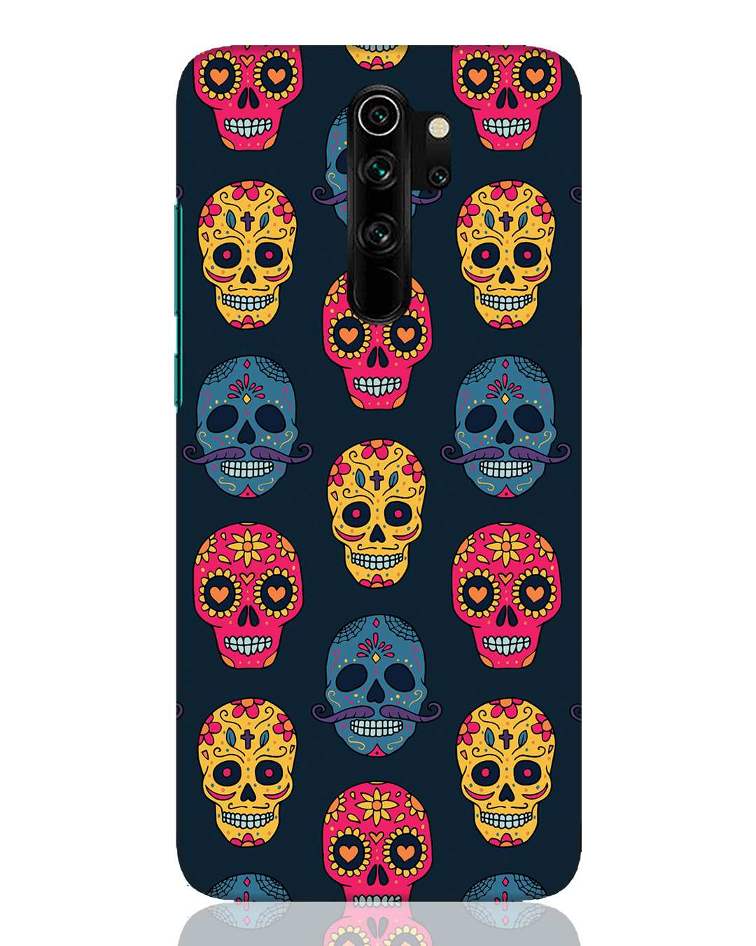 Buy Colorful Skulls Xiaomi Redmi Note 8 Pro Mobile Cover Online in ...