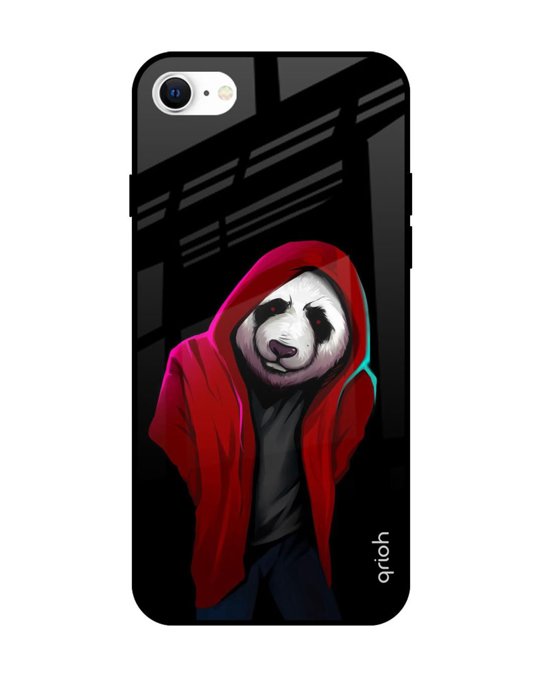 Buy Cool Panda Premium Glass Case for Apple iPhone SE 2022 (Shock Proof ...