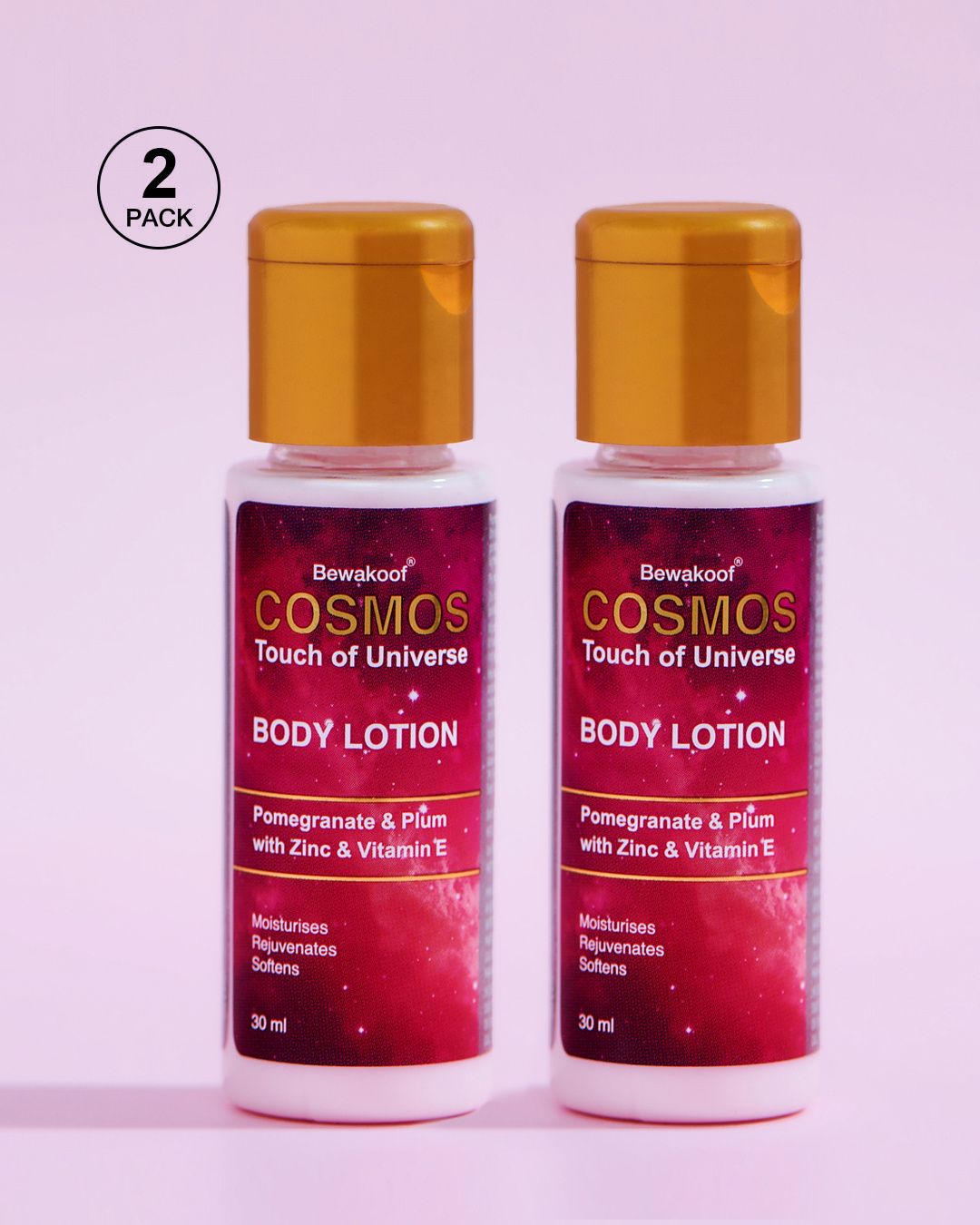 Buy COSMOS Body Lotion by Bewakoof with Pomegranate, Plum, Zinc ...