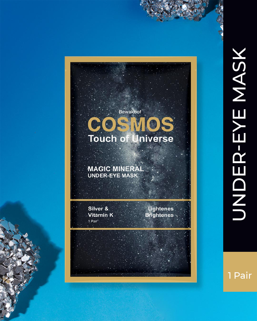 Buy COSMOS Magic Mineral Under Eye Mask by Bewakoof with Silver ...