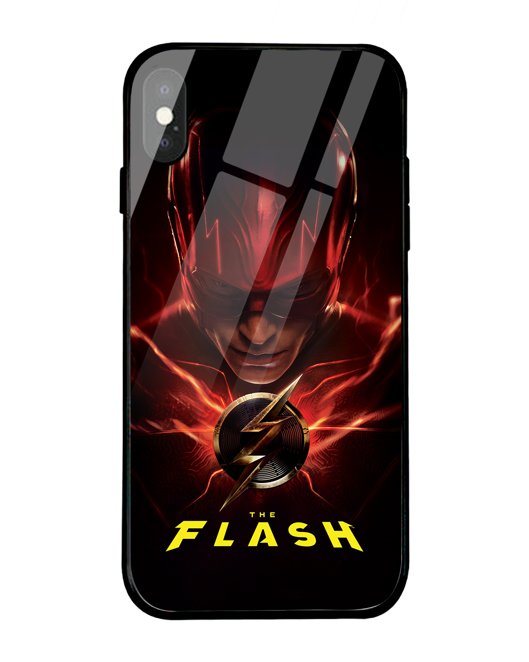 Buy Crimson Comet Flash Premium Glass Cover for Apple iPhone X Online ...