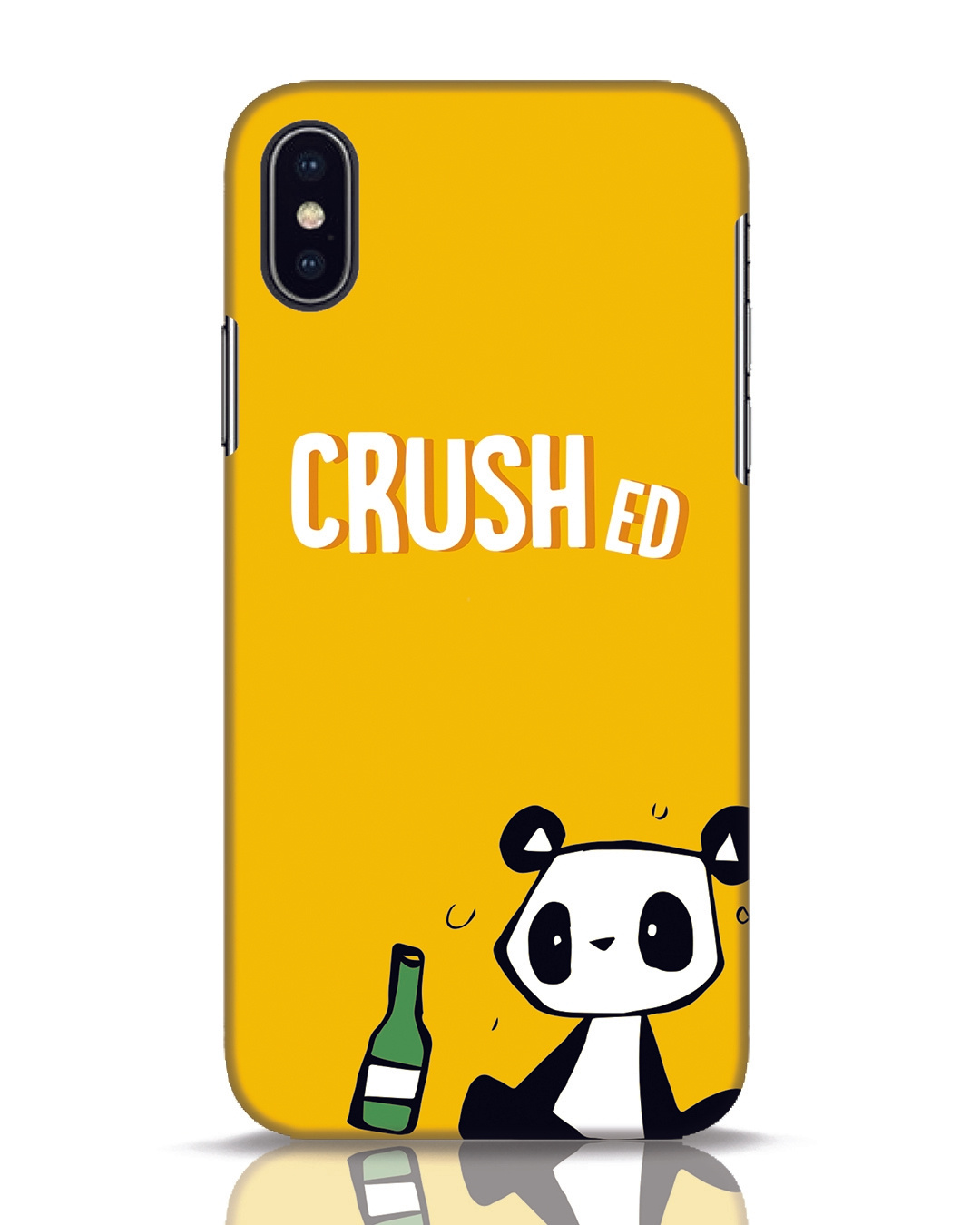 Buy Crushed Panda Designer Hard Cover for iPhone X Online in India at ...