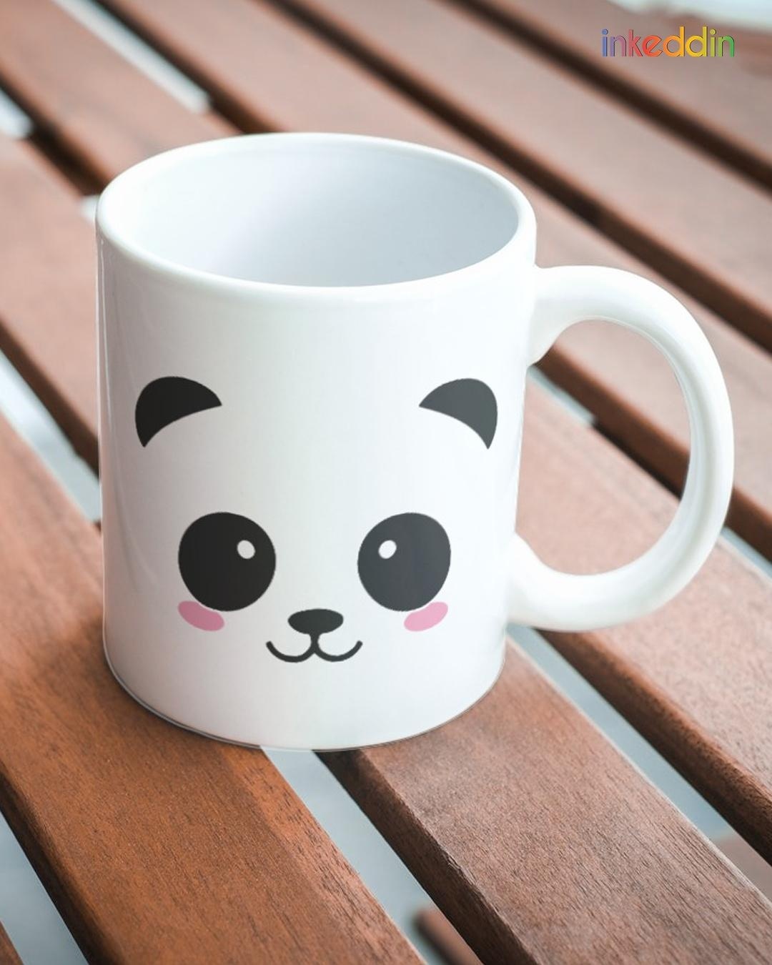 Buy Cute Panda Printed Ceramic Coffee Mug 330ml Single Piece Online
