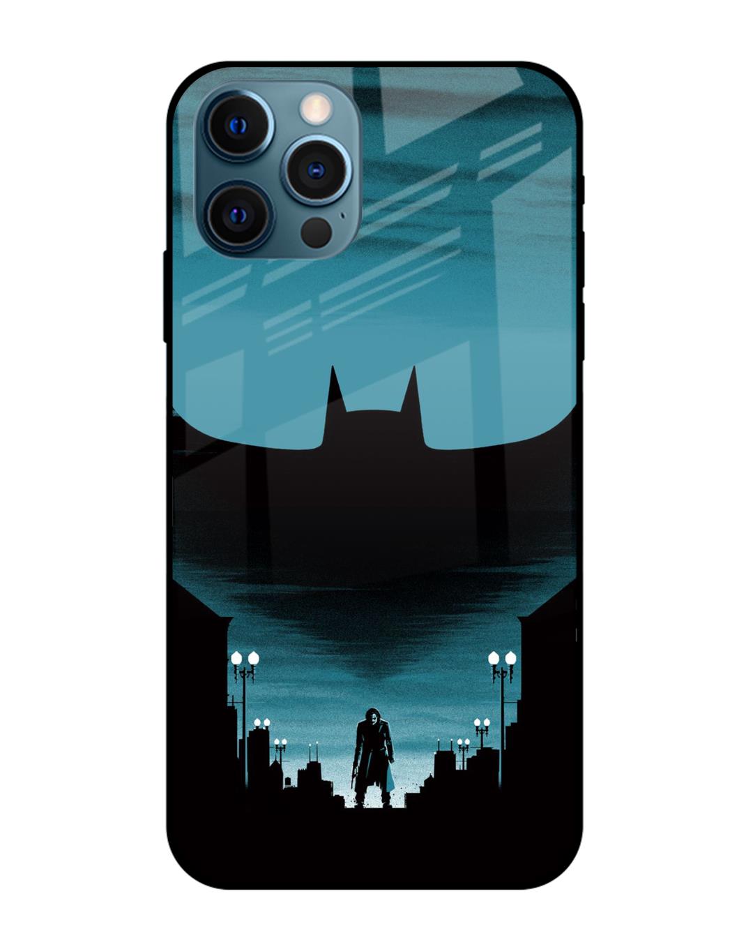 Buy Cyan Bat Premium Glass Case for Apple iPhone 12 Pro (Shock Proof ...