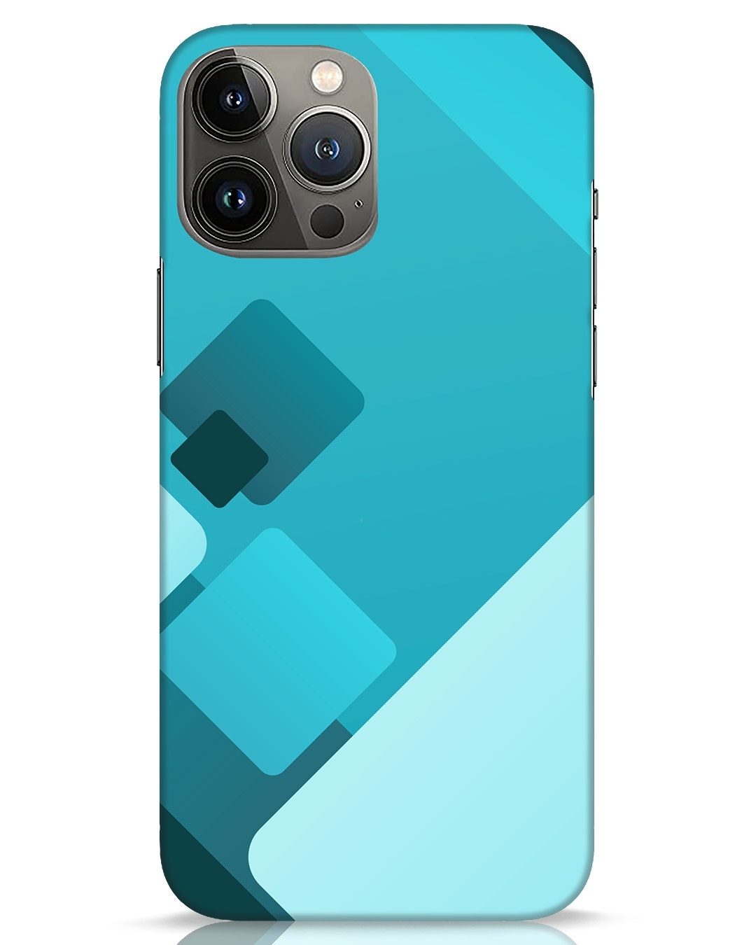 Buy Cyan Blocks Designer Hard Cover for iPhone 13 Pro Max Online in ...