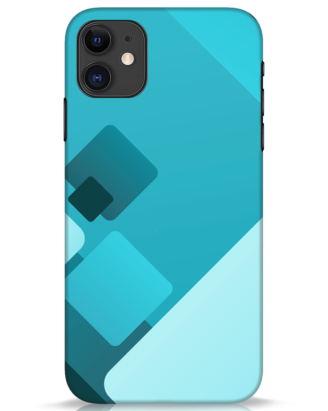 Buy Cyan Blocks iPhone 11 Mobile Cover Online in India at Bewakoof