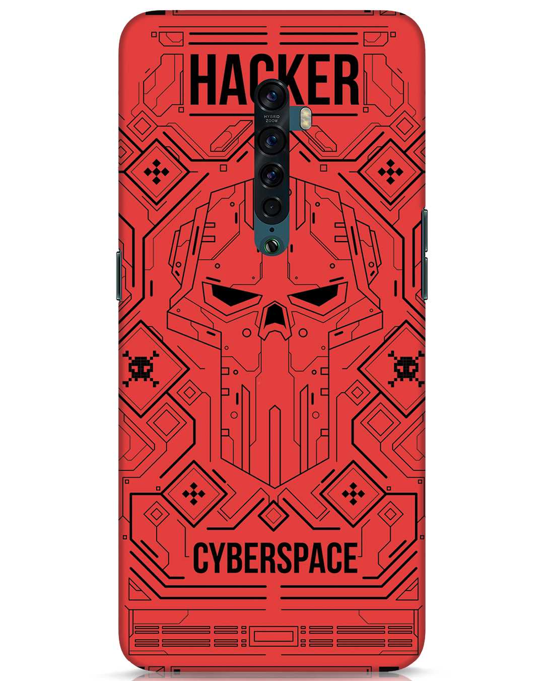 Buy Cyber Hack Oppo Reno 2 Mobile Cover Online in India at Bewakoof
